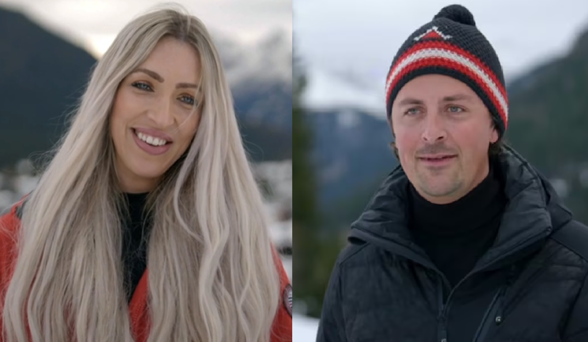 Foto's: Denise en Mike uit Winter Vol Liefde proberen het weer, Denise ...