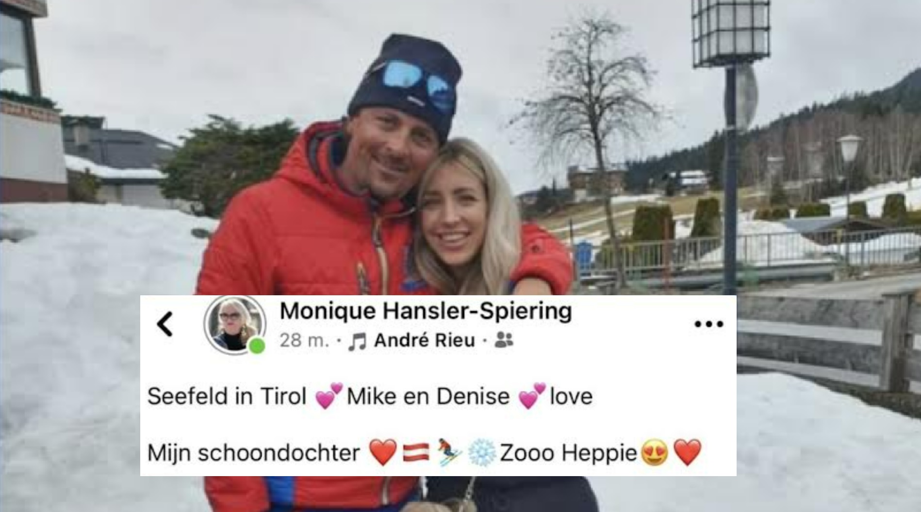 Plottwist: Mike en Denise uit Winter Vol Liefde bevestigen relatie met ...