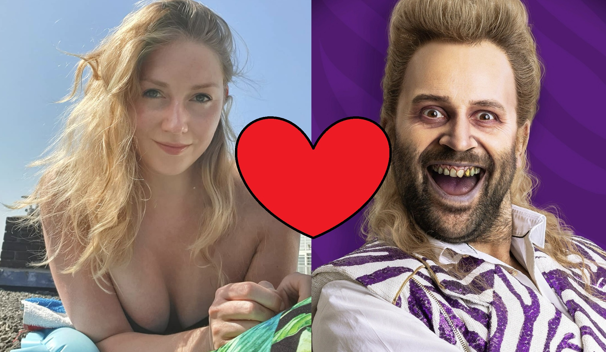 Jaimie Kames (ex-vrouw Steven Kazan) en Vieze Jack zijn nu officieel een stelletje