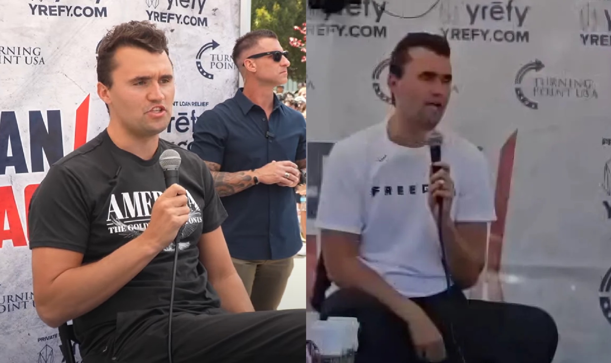Rechtse activist Charlie Kirk overleden na een schot in de nek tijdens ...