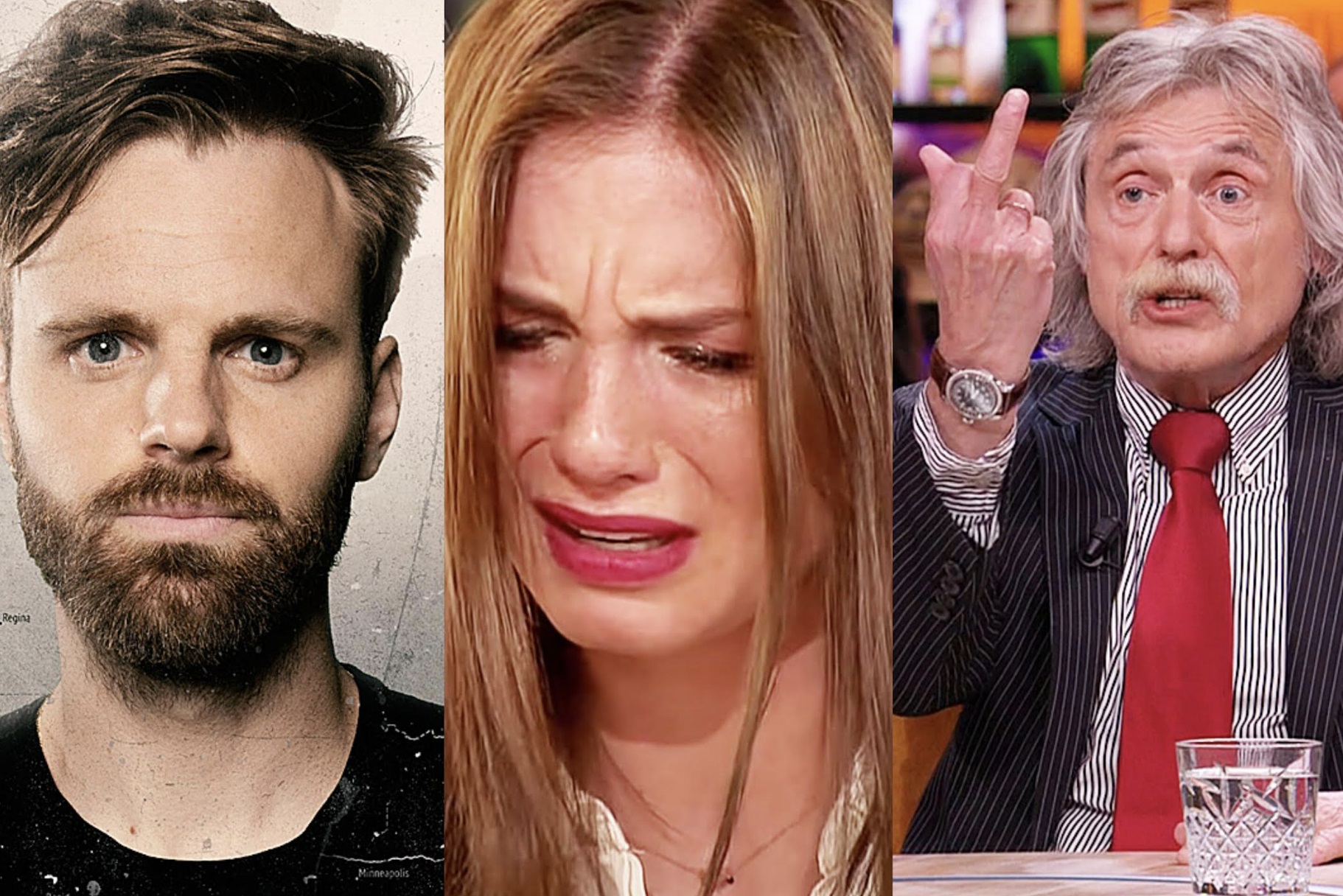 Tim Hofman beschuldigt Johan Derksen van seksisme richting Maan: 'Laat ...