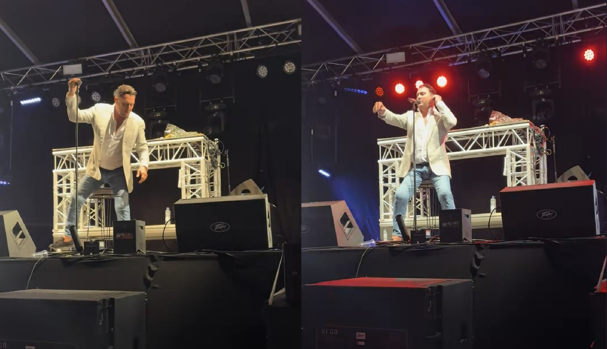 Tino Martin wéér 'straalbezopen' op het podium: 'Ik versta hem niet eens!'